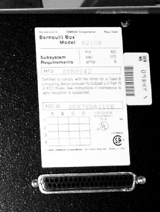 Bernoulli 10MB drives