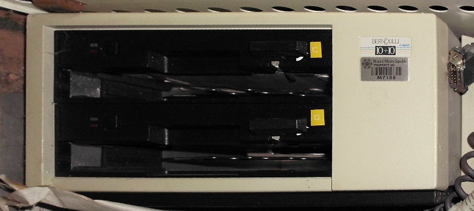 Bernoulli 10MB drives