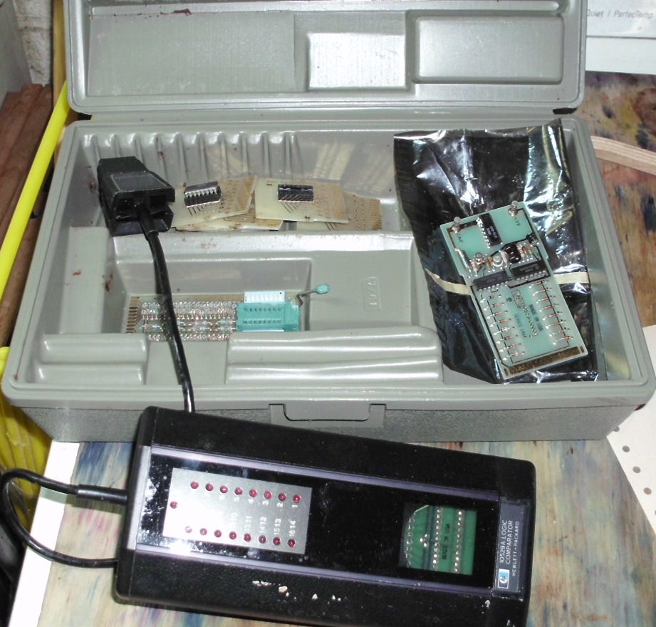 HP logic probes and comparators